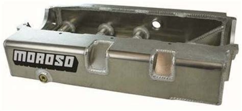 Moroso Oil Pan Sbc Pre 85 3 Pick Ups Asphalt Lm 425 Deep Dry Sump