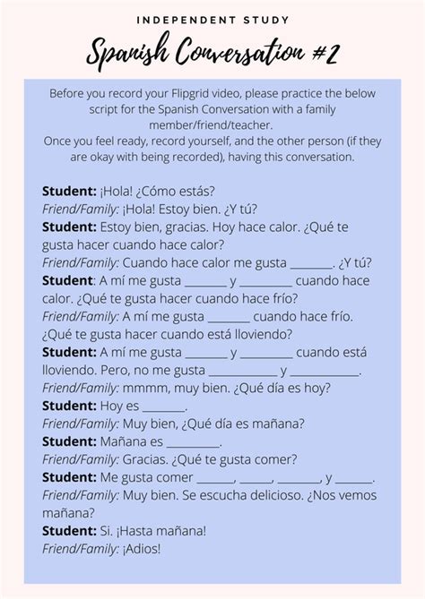 1 4 De Marzo De 2021 Ms Martins Spanish Class