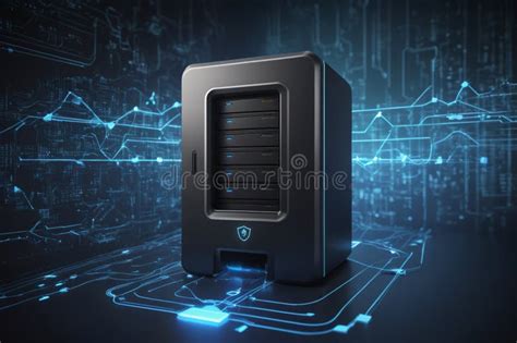 Symbol Of Internet And Data Security Stock Illustration Illustration Of Cyberspace Network