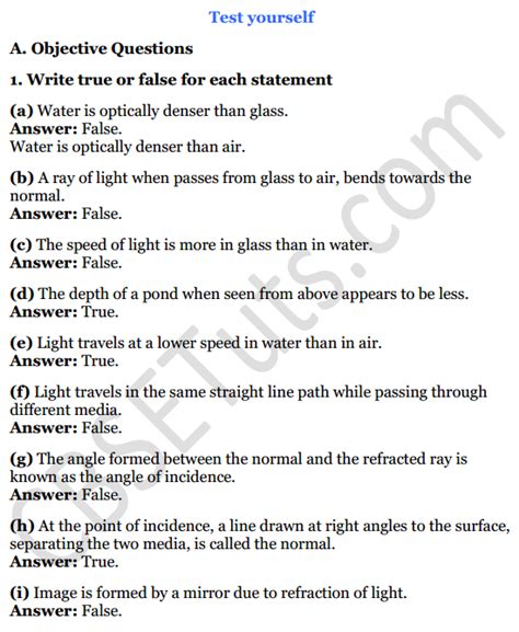 Selina Concise Physics Class 8 Icse Solutions Chapter 5 Light Energy Cbse Tuts