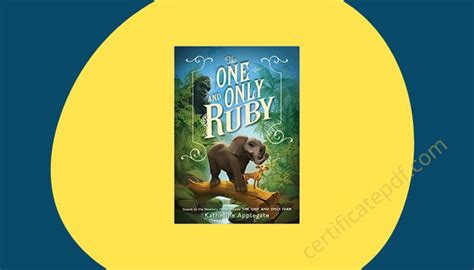 Read Aloud The One And Only Ruby Pdf