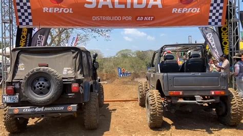 Rugen Los Motores En Competencia De Vehículos 4×4 En Diriamba