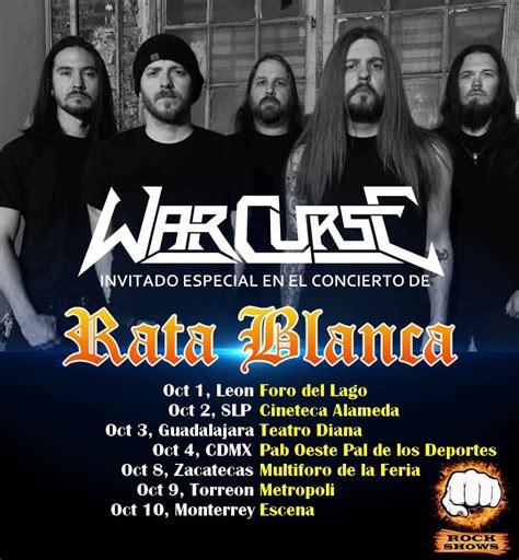War Curse Announce Mexico Tour The Beast Metal Devastation Radio