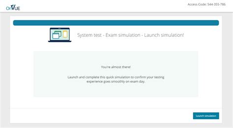 Onvue System Test Launch Simulation Fails To Launch Reverts To Main
