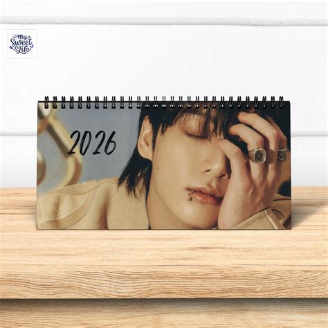 Jungkook 2026 Desktop Calendar Bts Merch Bts Army T For Army