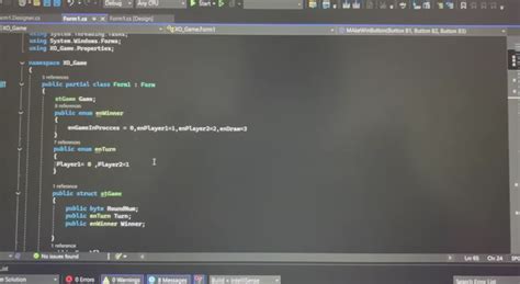 Csharp Programming Gamedev Tictactoe Coding Ehab Ayman