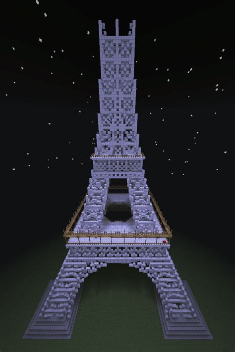 Blocks High Eiffel Tower Built In The New Anvil World Screenshots Show Your Creation