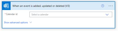 When An Event Is Added Updated Or Deleted Trigger In Office 365 Outlook Connector Kaizen