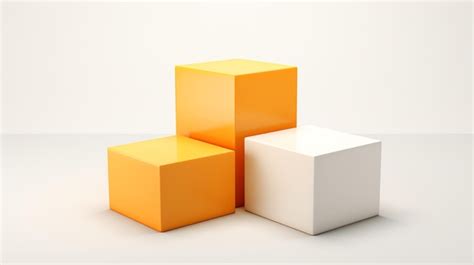 Premium AI Image A Group Of Cubes Stacked Together