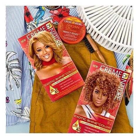 Creme Of Nature Exotic Shine Hair Colour 100 Honey Blonde Hair