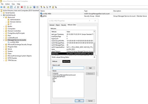 Set Up Group Managed Service Accounts Gmsa Vs Standalone Managed Service Accounts Smsa