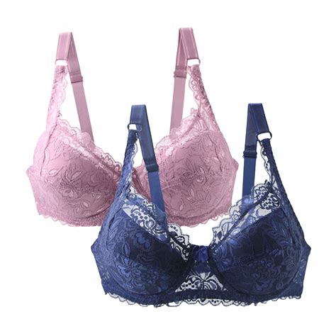 Chuancc Comfy Bralette Lace Bralettes For Women Bralette Padded Lace