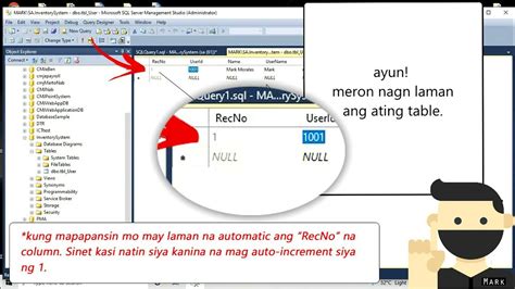 Sql Server Tsql Insert Statement Tagalog Tutorial Youtube