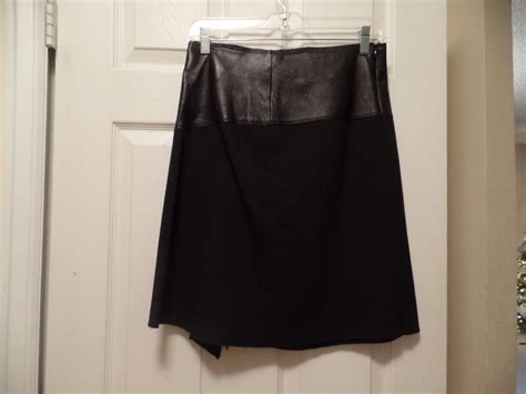 Polli Says Beautiful And Rare Black Mini Skirt With R… Gem