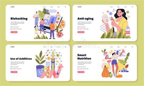 Biohacking Flat Vector Illustration Stock Illustration Illustration