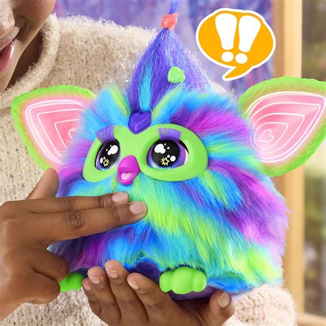 Furby Galaxy Glow In The Dark Interactive Plush Toy