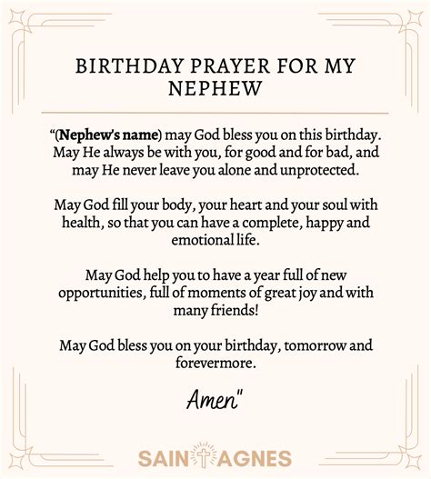 7 Prayers For My Nephews Birthday Healing And Protection