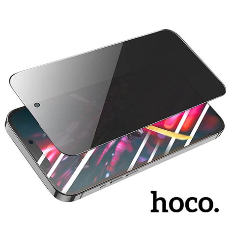 【兩入組】hoco 浩酷 Ip15 Ip15 Plus Ip15 Pro Ip15 Promax 9d大弧防塵鑽石防窺膜 A34 Plus 黑色 手機 平板 配件 手機 平板