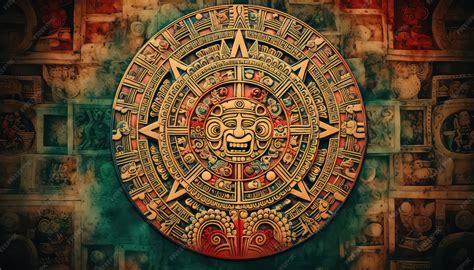 Premium Photo The Ancient Mayan Calendar In Mexico