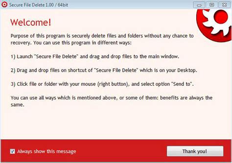 Download Secure File Delete V100 Freeware Afterdawn Software
