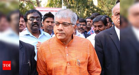 Prakash Ambedkar Spars With Cong Ncp Now In Writing Mumbai News Times Of India