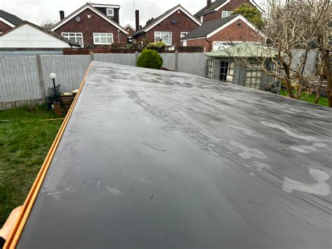 Epdm Firestone Rubber Roof Kandd Bespoke Sheds Limited