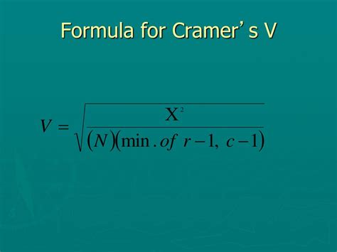 Ppt Association Between Variables Measured At The Nominal Level Powerpoint Presentation Id
