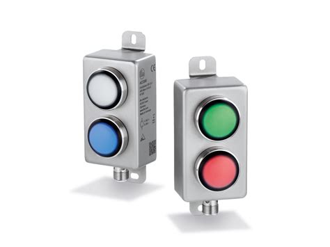 As I Illuminated Pushbutton Module With M12 Connector Ifm