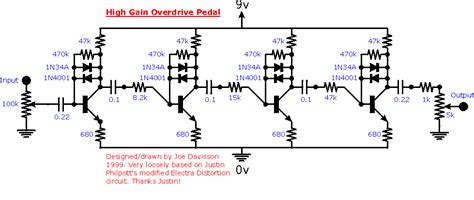 Question About 4 Transistor Fuzz Schematic R Diypedals