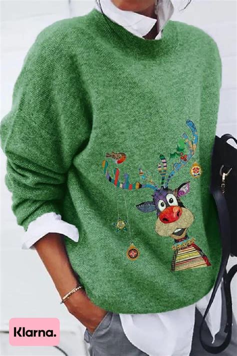 😍 Deze Trui Is Geweldig Voor Kerst 🎅 Stylish Winter Outfits Sweaters Christmas Sweaters