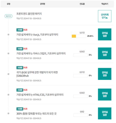 처음 배우는 Vuejs 커리어리