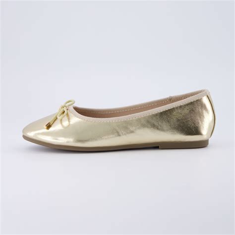 Cushionaire Womens Ballet Flats
