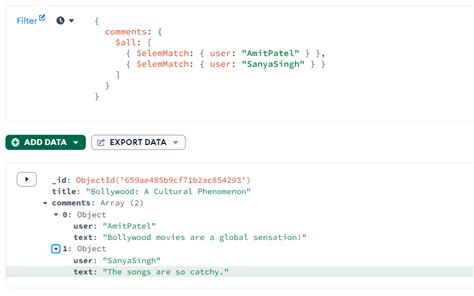 Mongodb Query An Array Geeksforgeeks