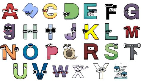 Alphabet Lore Achivo Bold Style Fonts Ralphabetfriends