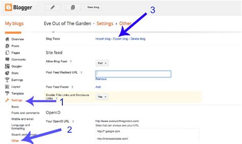 How To Move Your Blog From Blogger To Wordpress • Eve Out Of The Garden