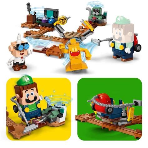 Lego® 71397 Super Mario Set Dextension Labo Et Ectoblast De Luigis