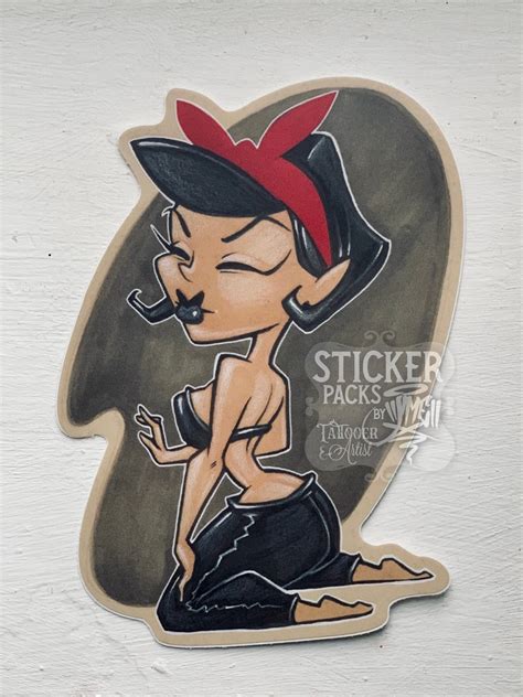 Pin Up Vinyl Decals At Carole Alden Blog