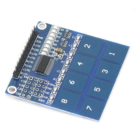 Arduino Ttp226 8 Kanalni Senzor Dodira Arduino Ttp226 8 Kanalni Senzor Dodira