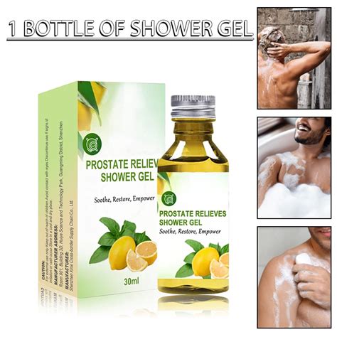 30ml Prostate Relieves Shower Gel For Prostate Health Bladder Urinating