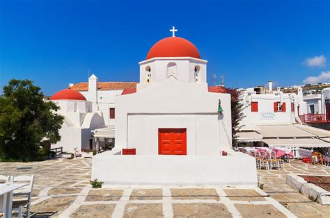 Greek Orthodox Chapel Mykonos Town License Image 71372512 Lookphotos