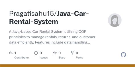 github pragatisahu15 java car rental system a java based car rental