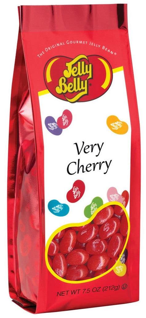 Jelly Belly Very Cherry 75 Oz Bag 6 Case Candy Favorites