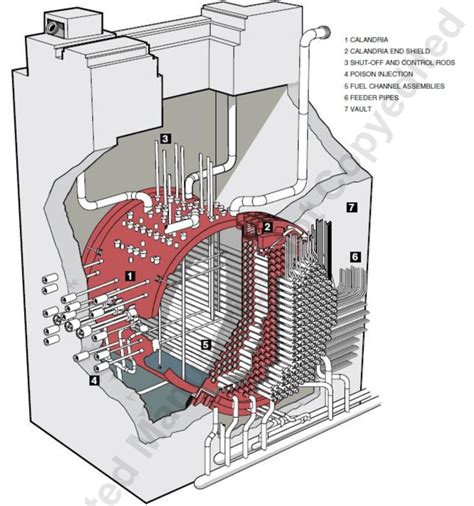 Schematic Of The Candu 6 Reactor Core Design [9] Download Scientific Diagram