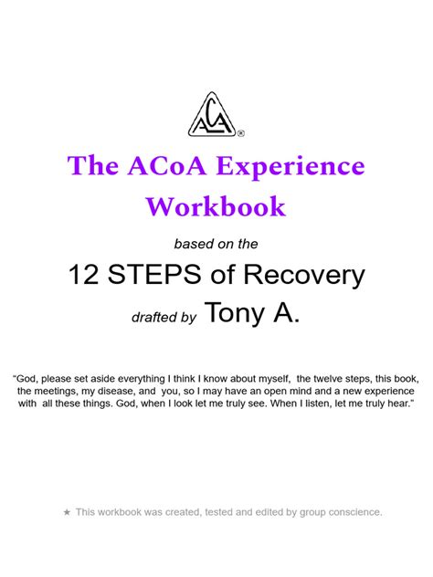 Workbook Acoa Pdf