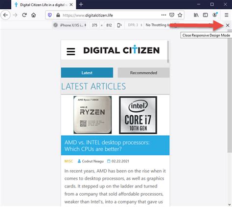 Hoe De Mobiele Browser Emulator Te Gebruiken In Chrome Firefox Edge