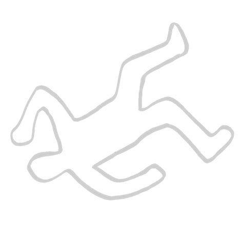 Crime Scene Coloring Pages