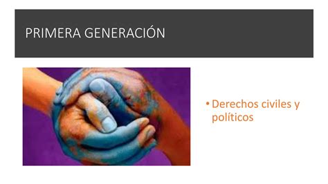 Tema I Clasificación De Los Derechos Humanos Las Tres Generacionespptx