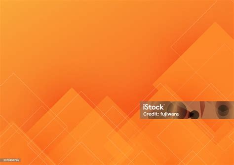 Orange Rectangle Image Texture Background Stock Illustration Download