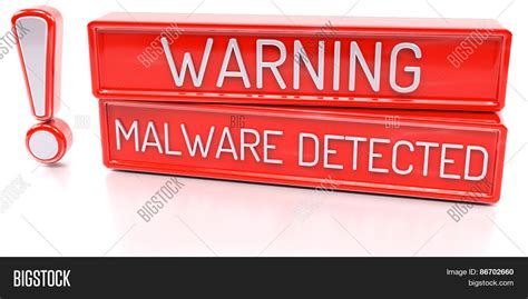 Warning Malware Image Photo Free Trial Bigstock