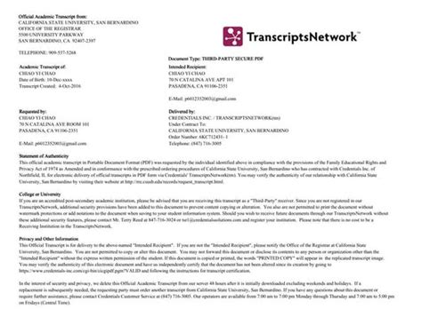 Completed Transcript University Of Phoenix Pdf